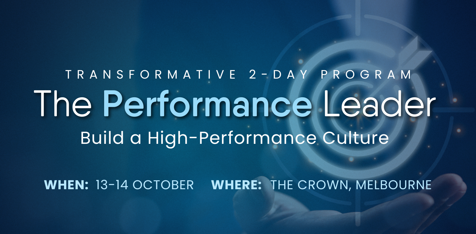 The Performance Leader Program - Michael Sheargold